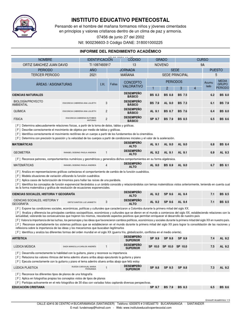 3 Periodo | PDF