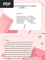 Penentuan Jumlah Sampel dengan Rumus Federer | PDF | Metode & Bahan Ajar