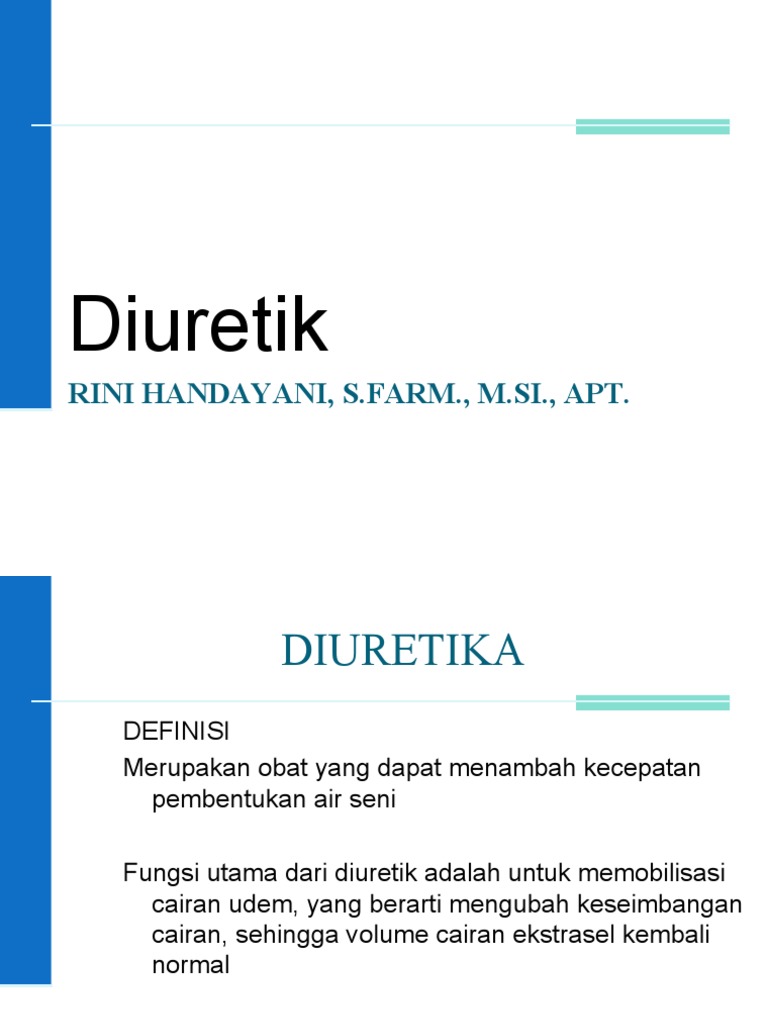 Diuretik | PDF
