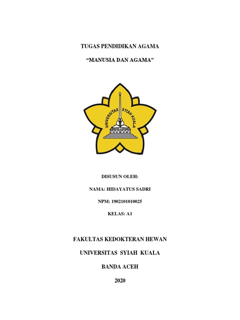 Manusia dan Agama dalam Perspektif Islam | PDF