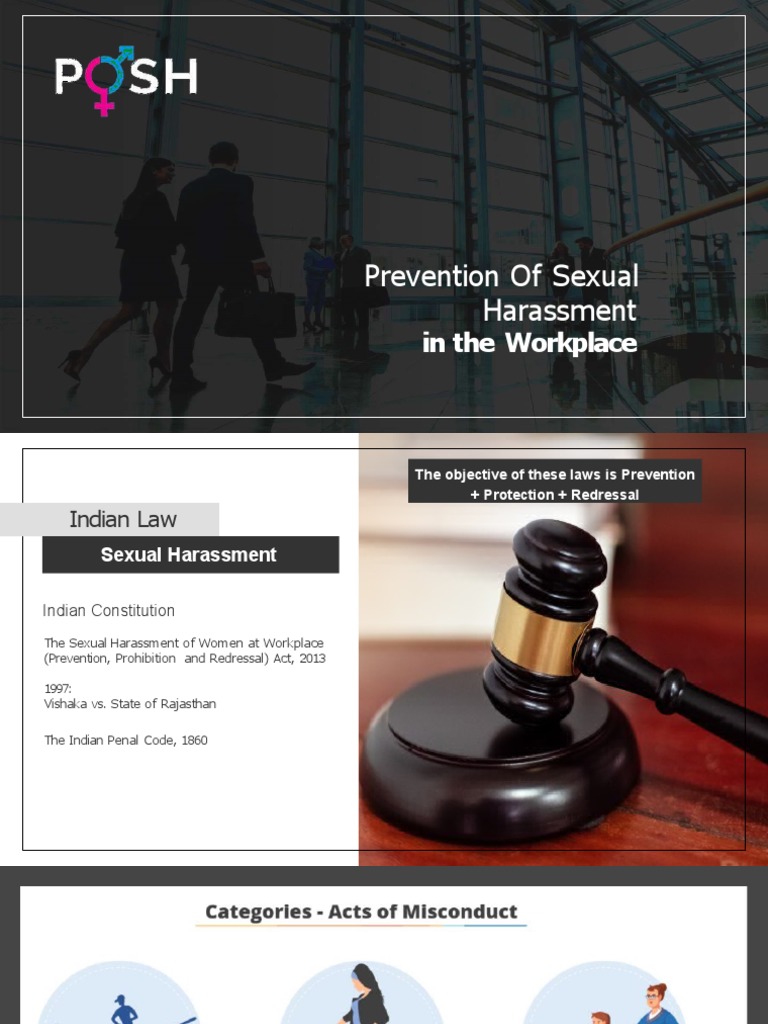 POSH Awareness | PDF | Sexual Harassment | Aggression