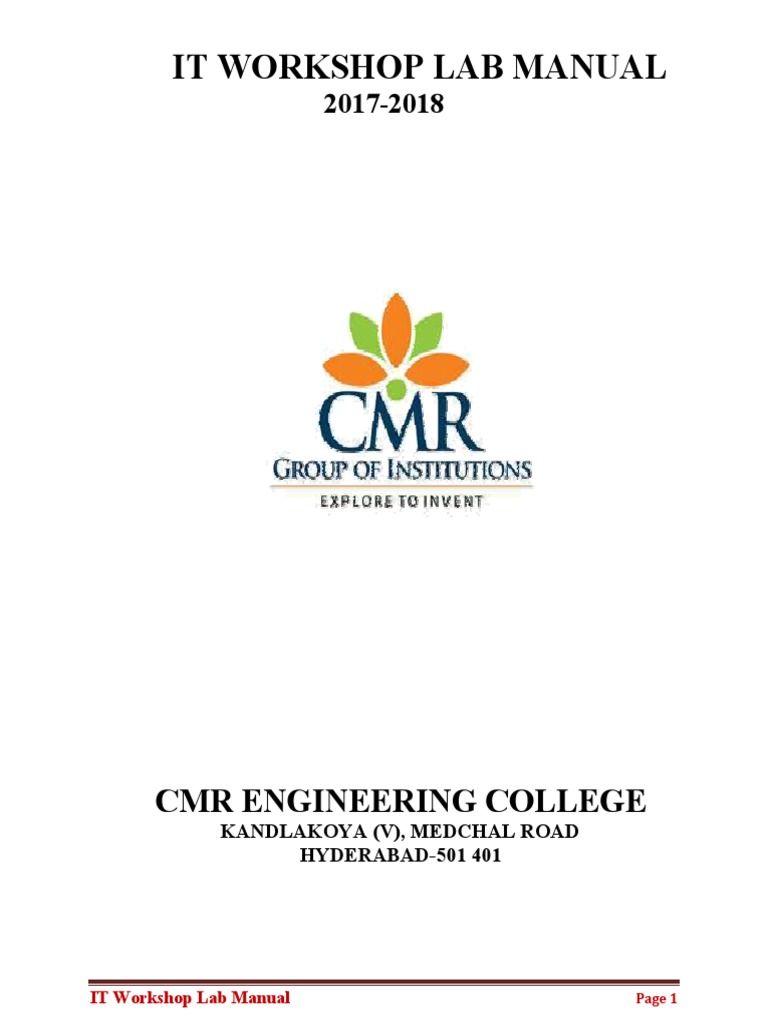 IT Workshop Lab Manual Overview | PDF | Computer Network | World Wide Web