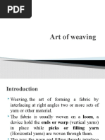 A Glossary of Weaving Terms | PDF | Loom | Weaving