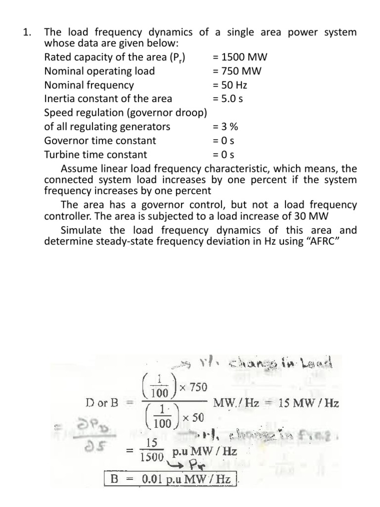 PSOC-Unit-II P-F Control-CAT-II | PDF | Electric Generator | Steady State