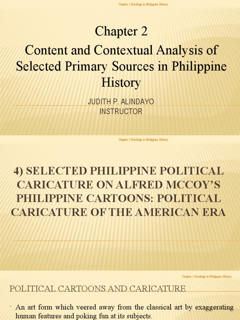 Module 2 - Part 4 - Caricature | PDF | Philippines