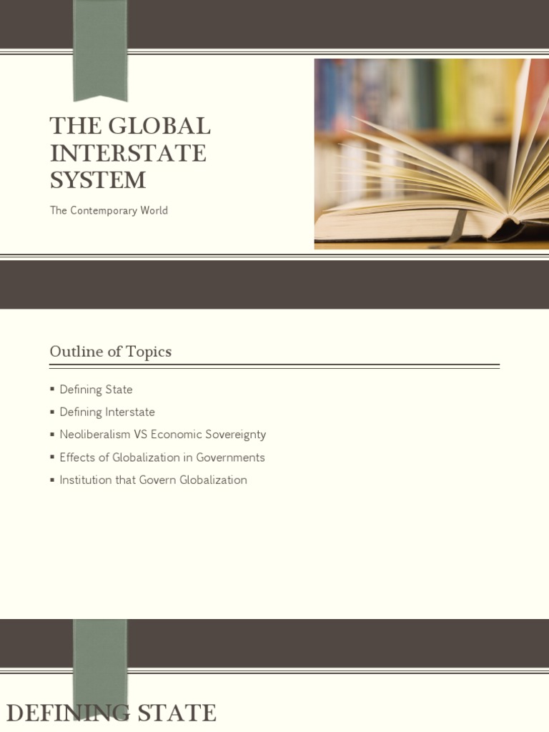 Understanding the Global Interstate System | PDF | Globalization ...