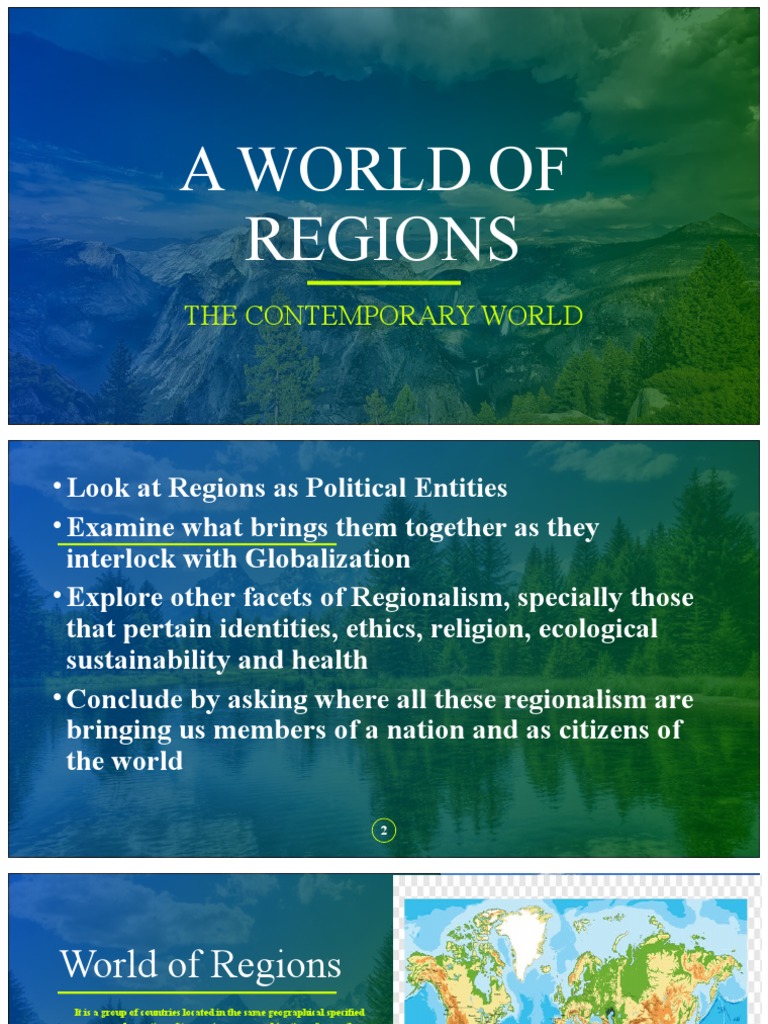 A World of Regions | PDF