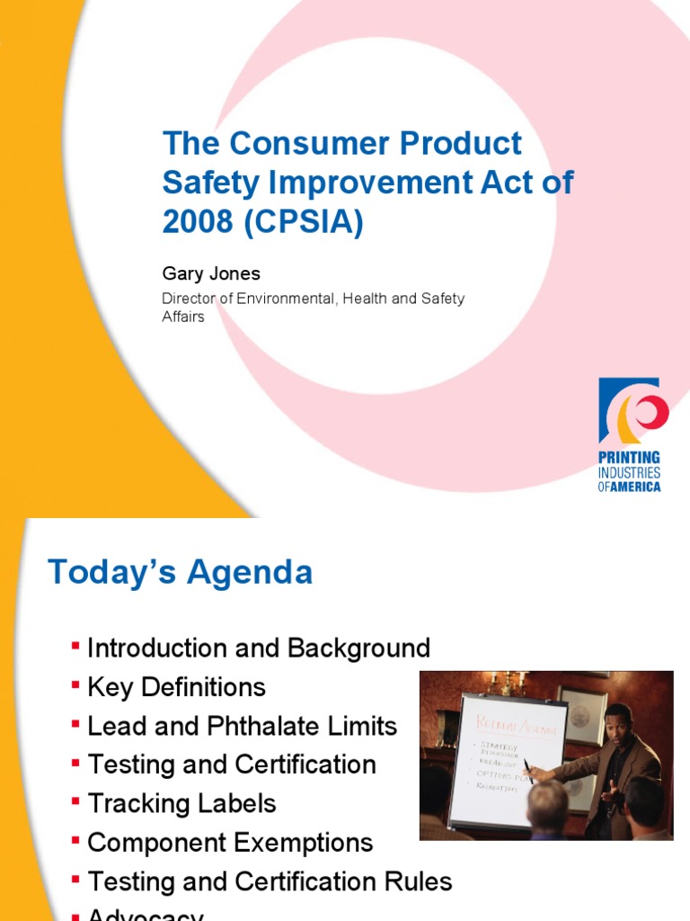 Update CPSIA Certification Rule | PDF