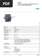 Acti9 NG125L Circuit Breaker Specs | PDF | Electric Power | Electronics