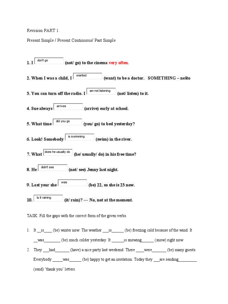 Revision PART 1. 18.08. | PDF