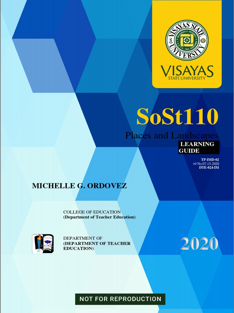 Module 1. Places and Landscapes | PDF | Mountains | Plateau