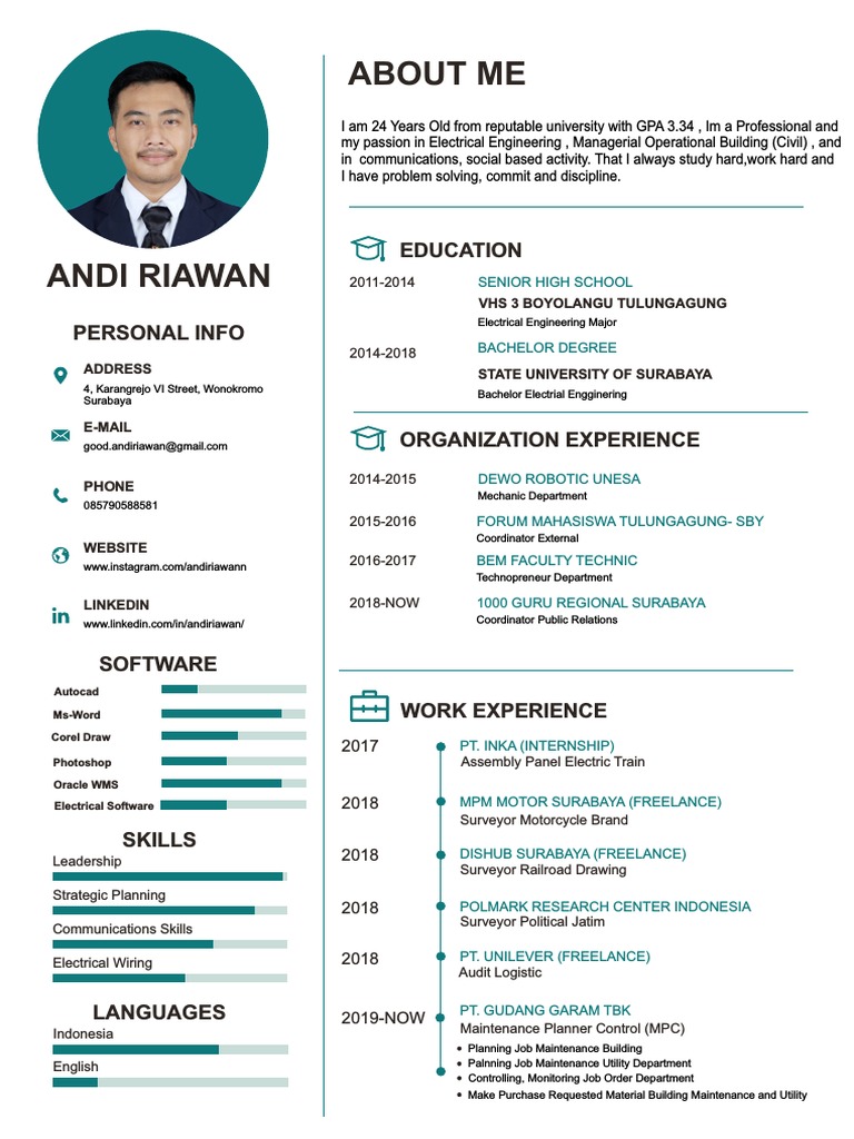 Andi Riawan 2019 | PDF | Engineering | Science And Technology