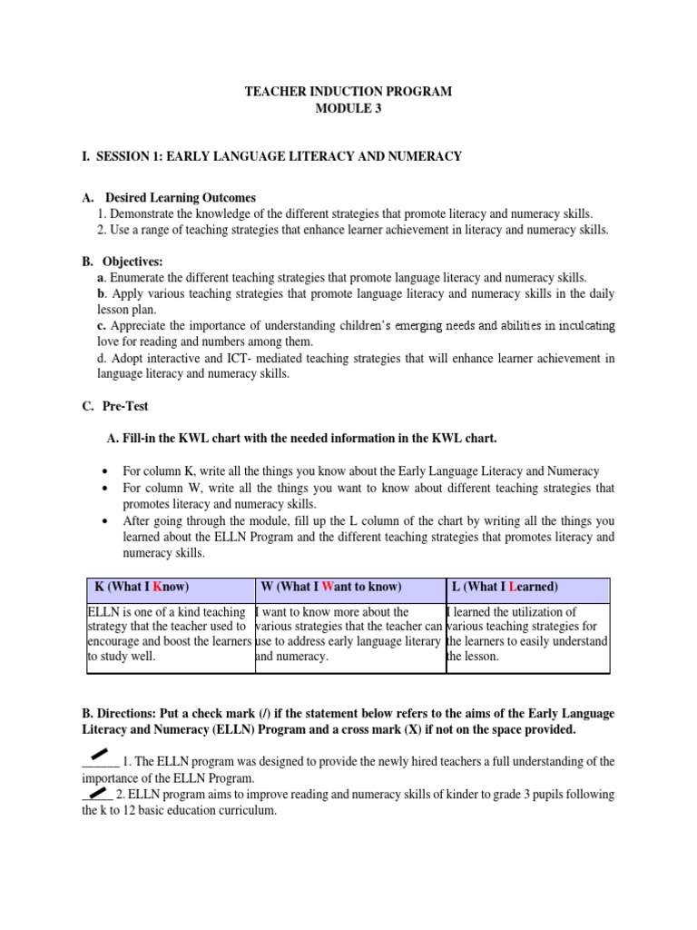 Module 3 Tip Session 1 | PDF | Relationships | Child Development
