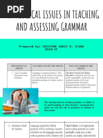 Methods of Grammar Teaching | PDF | Teaching Method | Learning