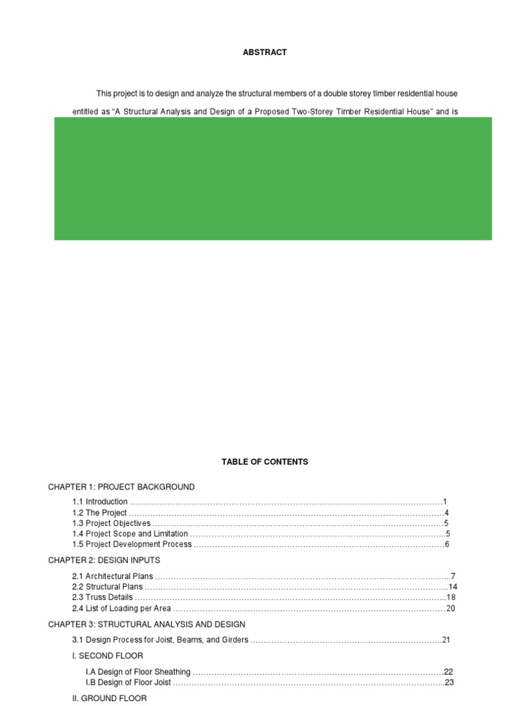 Sample Timber Design | PDF | Lumber | Wood