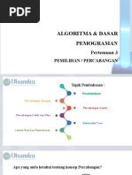 Flowchart Struktur Percabangan - 4 | PDF