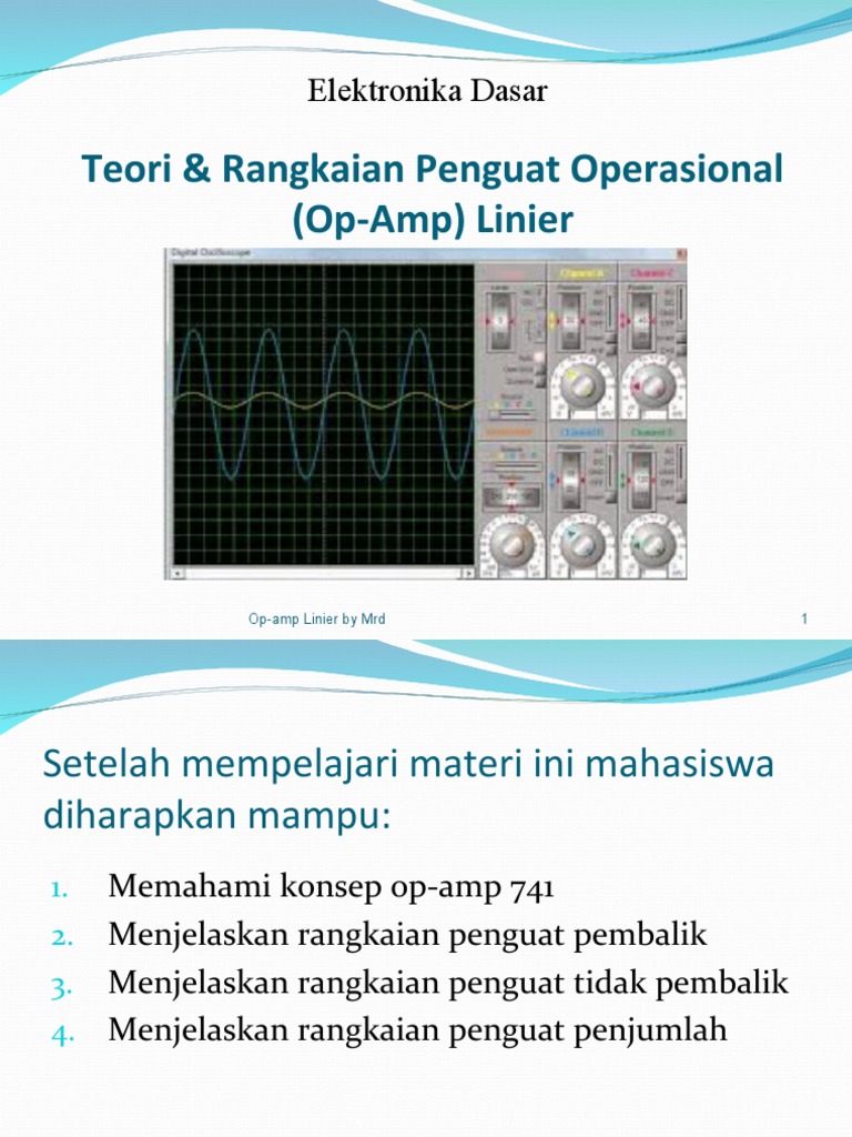 12 - Penguat Operasional | PDF