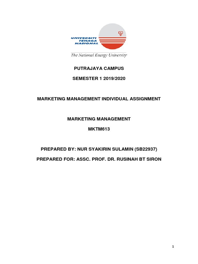 Marketing Management Assignment | PDF | Brand | Marketing