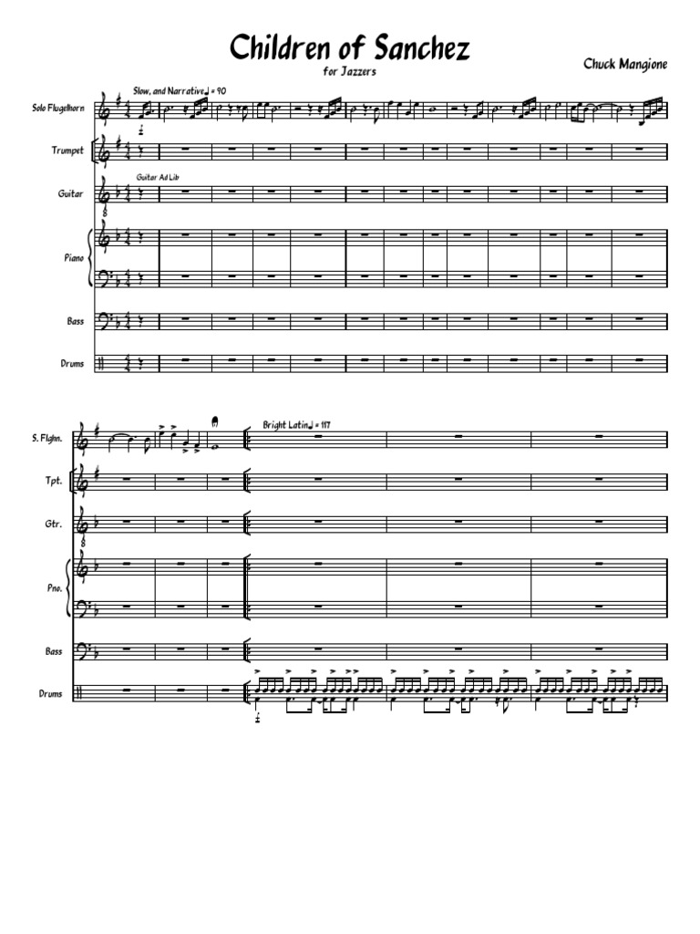 Children of Sanchez: Chuck Mangione | PDF | Musical Instruments | Music ...