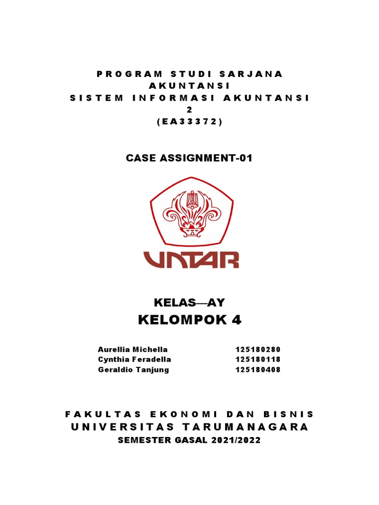 Case Assignment-01 - Kelompok 4 | PDF