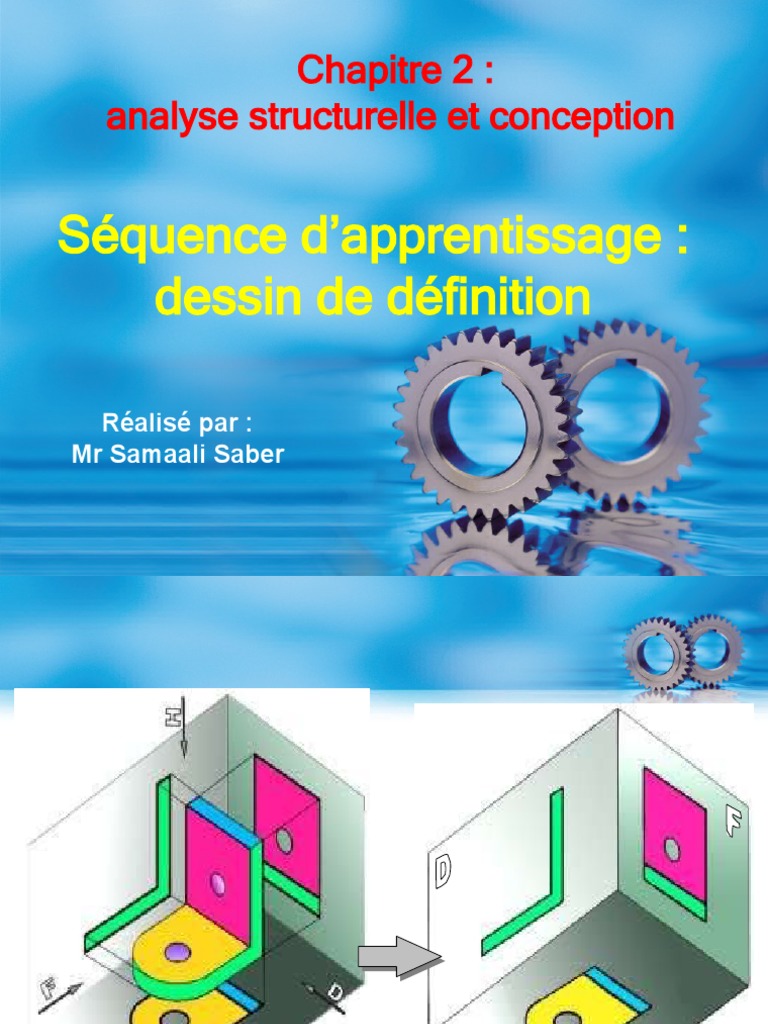 Dessin de Définition | PDF | Dessin technique | Dessin