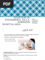Proceso de Admision y Alta Del Paciente Hospitalizado | PDF | Hospital ...