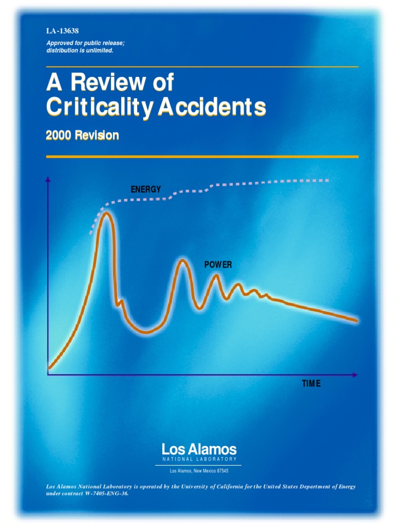 Review of Criticality Accidents 2000 | PDF | Nuclear Fission | Energy ...