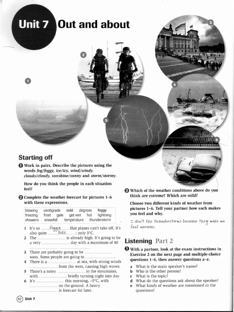 Unit 7 - Out and About | PDF | Linguistics