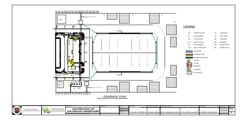 Legend:: Drainage Plan | PDF | Water | Water Management