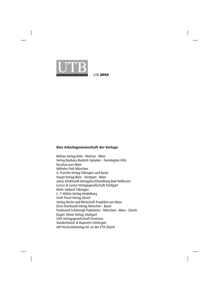 Utb Klawitter Ostheimer-Studienbuch | PDF