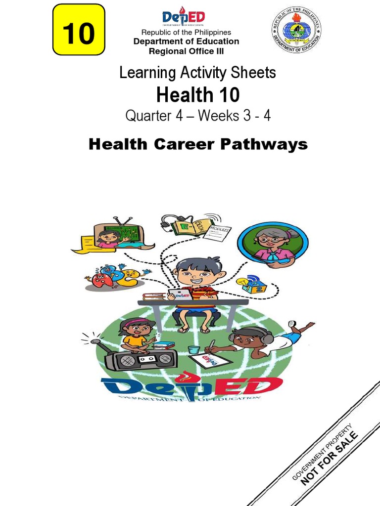 Health 10: Learning Activity Sheets | PDF | Health Professional ...