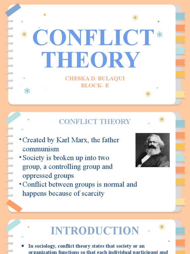 Conflict Theory | PDF | Society | Max Weber