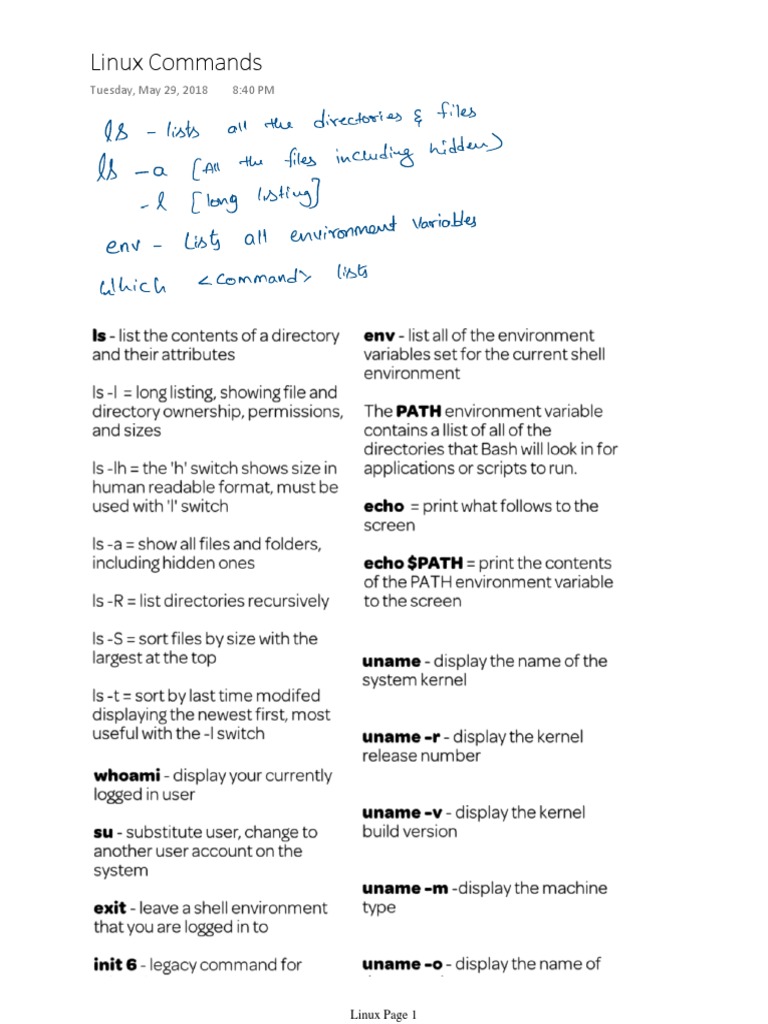 Linux Commands | PDF