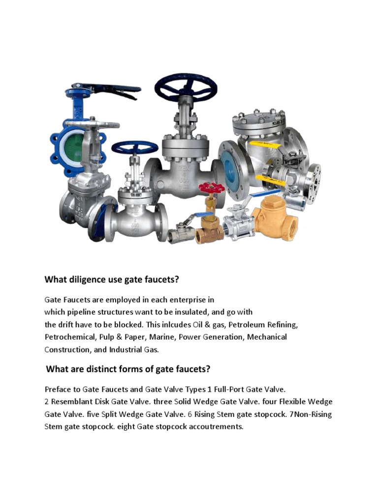 Buyer Article | PDF | Tap (Valve) | Valve