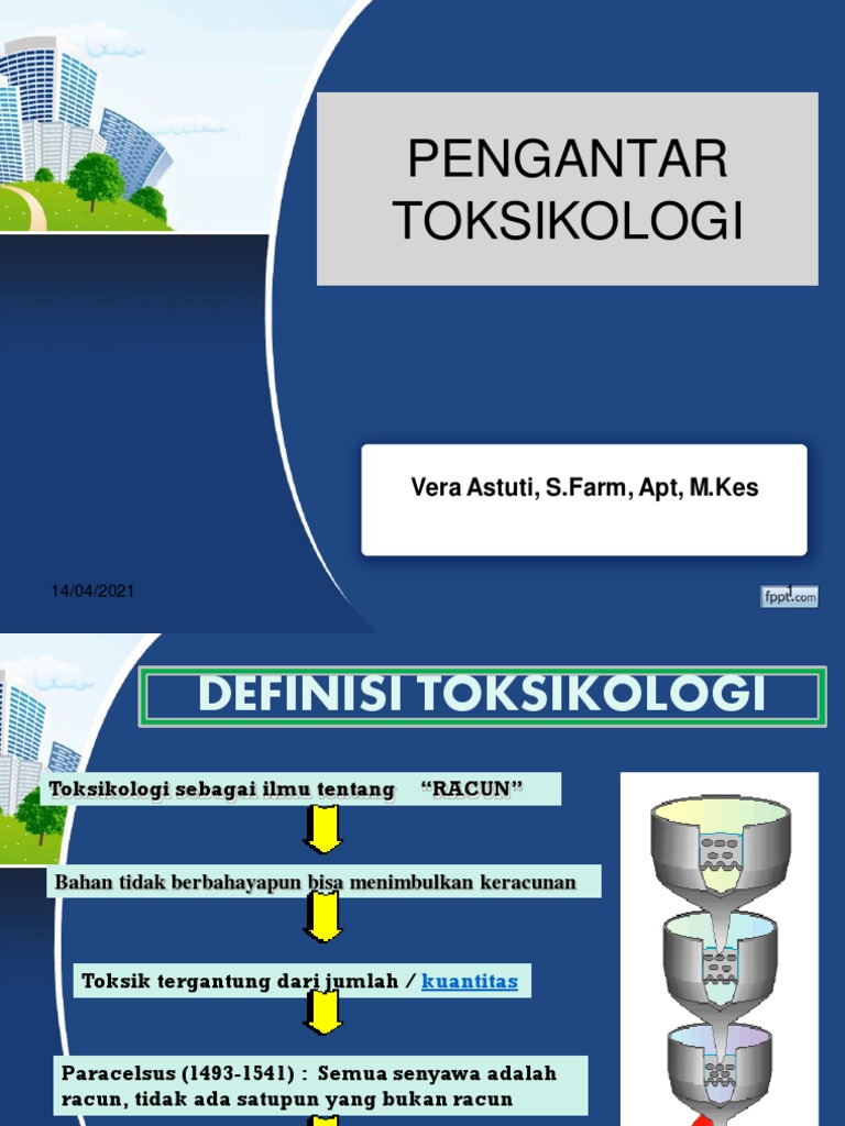 Pengantar Toksikologi Pdf