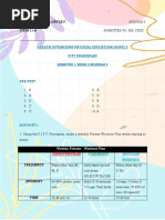 Sample Fitt Plan | PDF