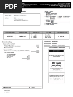 Sample of PLDT Bill | PDF | Credit Card | Cheque