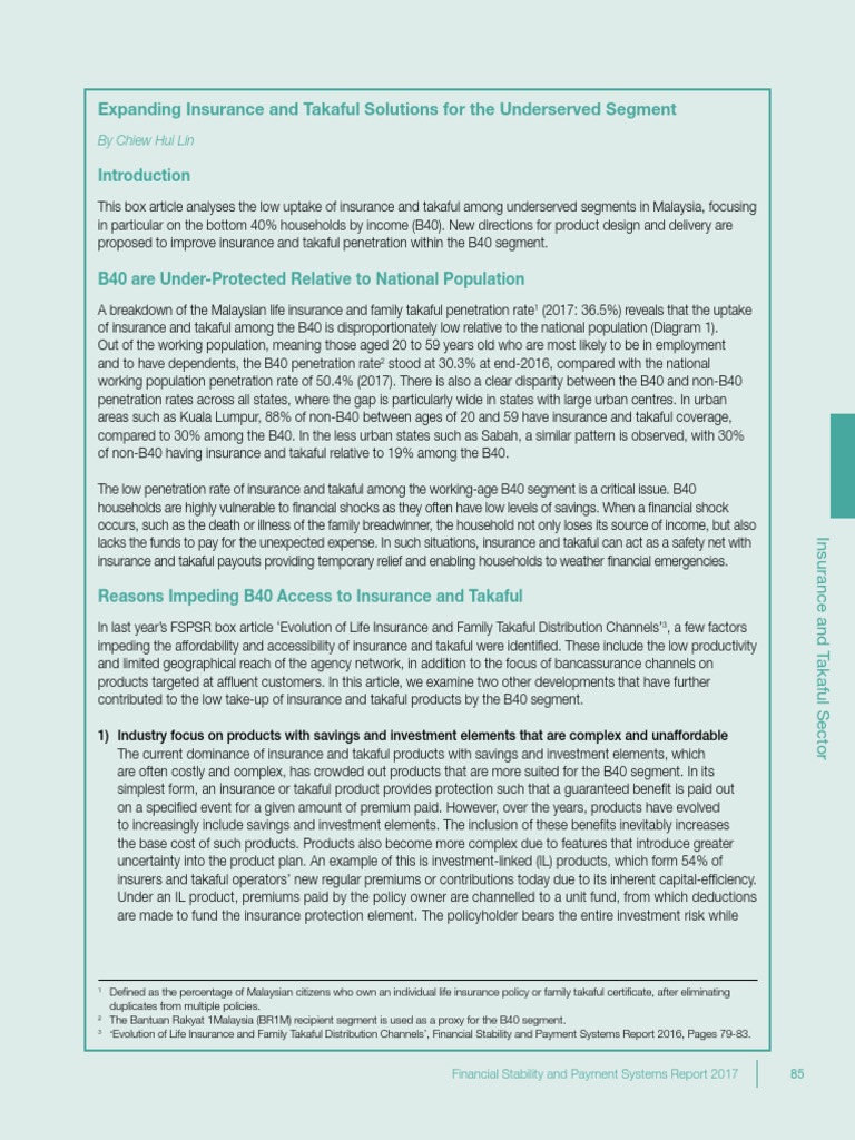 BNM-perlindungan Tenang | PDF | Insurance | Life Insurance