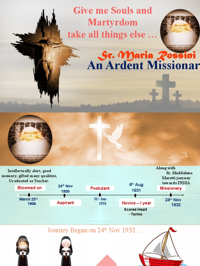Sr. MAria Rossini | PDF | Religious Behaviour And Experience ...