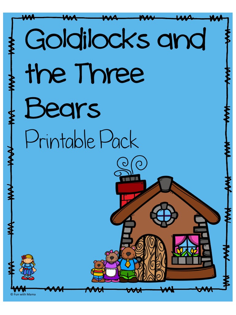 Imprimibles de Ricitos de Oro | PDF | Goldilocks And The Three Bears