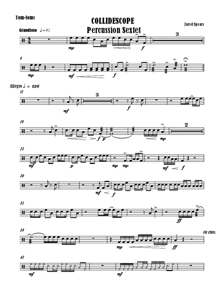 Collidescope Tom Tom | PDF