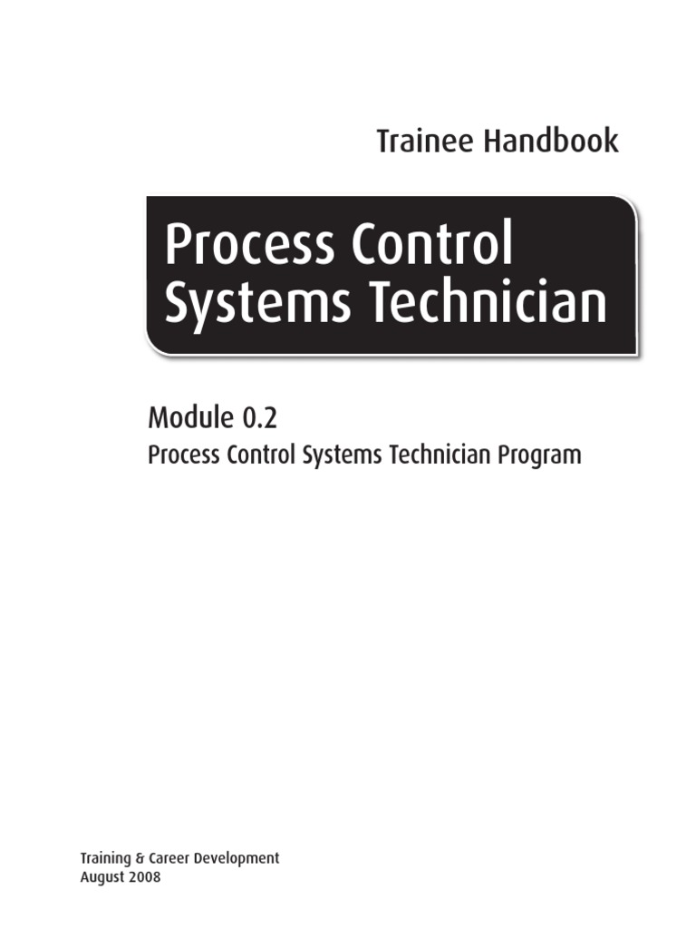 PCST - MODULE - 0.2 Process Control Systems Technician Program | PDF ...