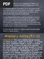 570 Ananías y Safira | PDF | San Pedro | Pecado