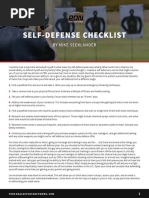 Basic Self-Defense: Escape Techniques | PDF | Self Defense | Violence