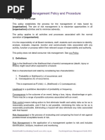 WSH Risk Management Code of Practice | PDF | Risk | Occupational Safety ...