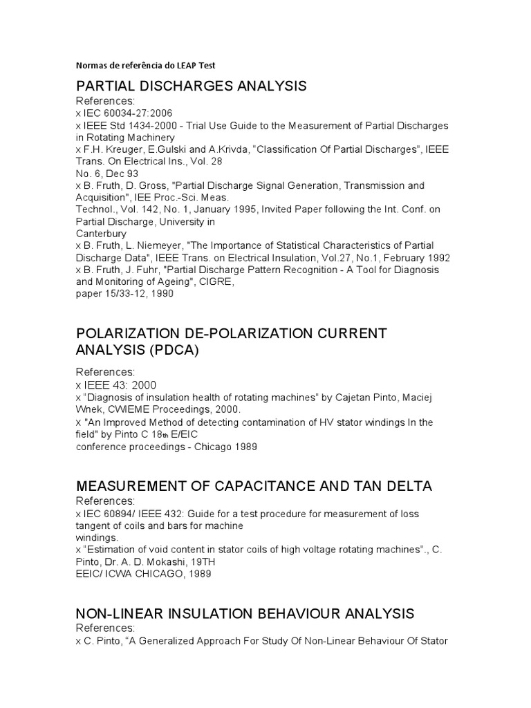 LEAP Test Reference Standards Overview | PDF