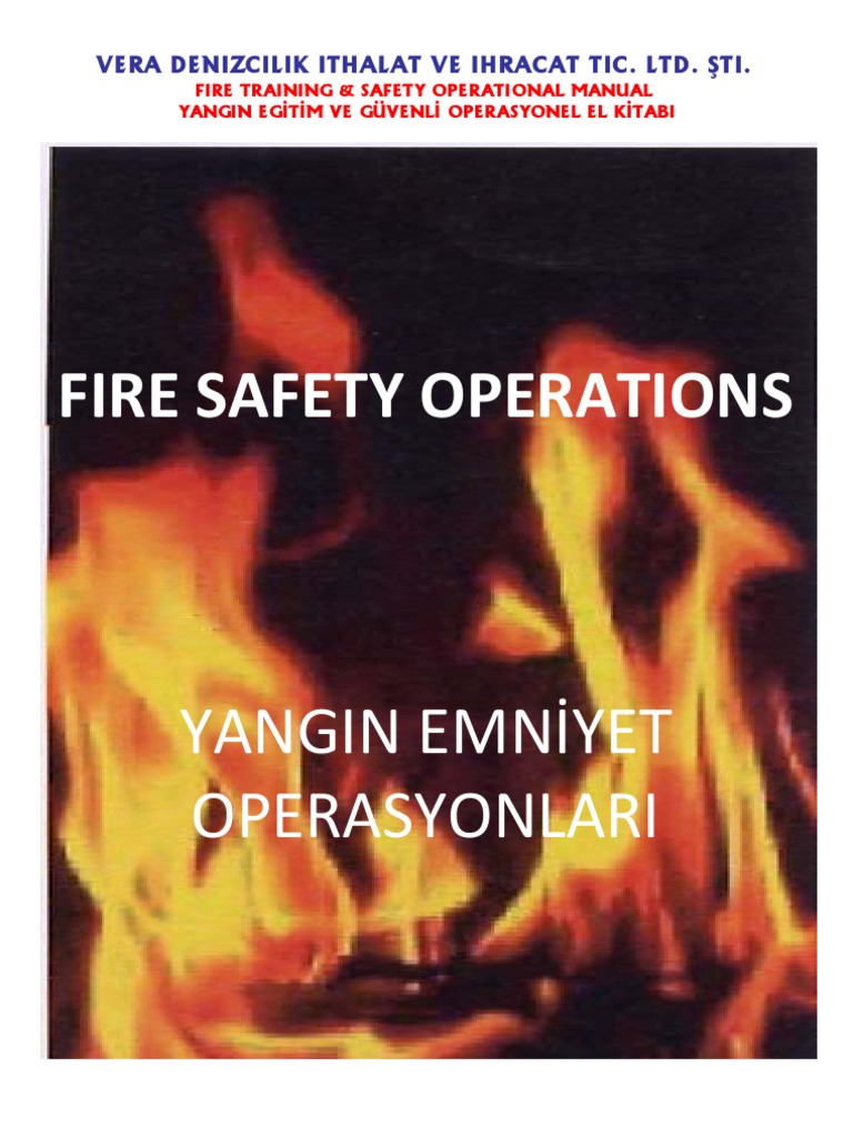 Annex II - Fire Safety Operational Booklet | PDF