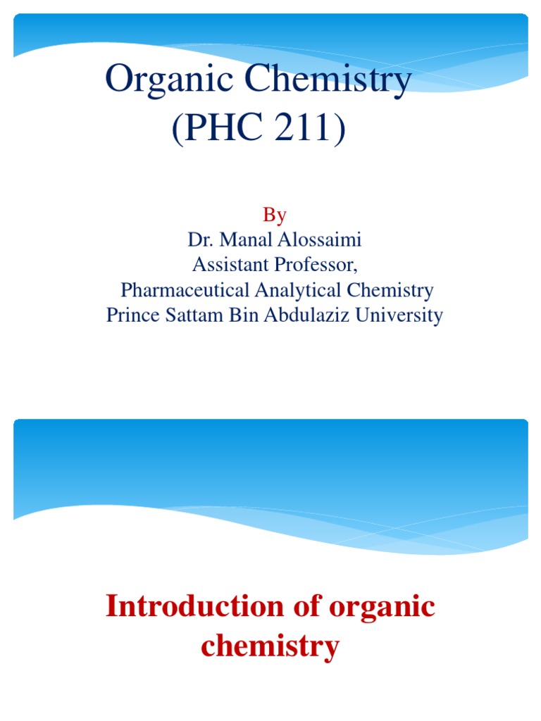 Introduction of Organic Chemistry - 211-M-2 | PDF | Chemical Bond ...