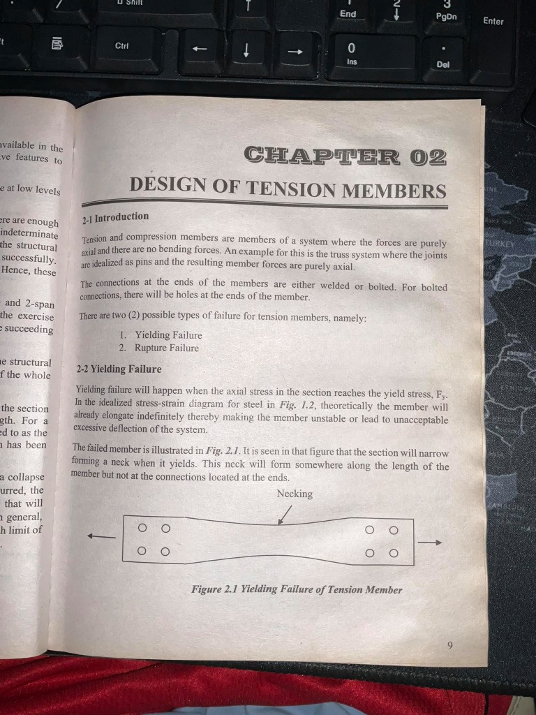 Chapter 002-Design of Tension Members | PDF
