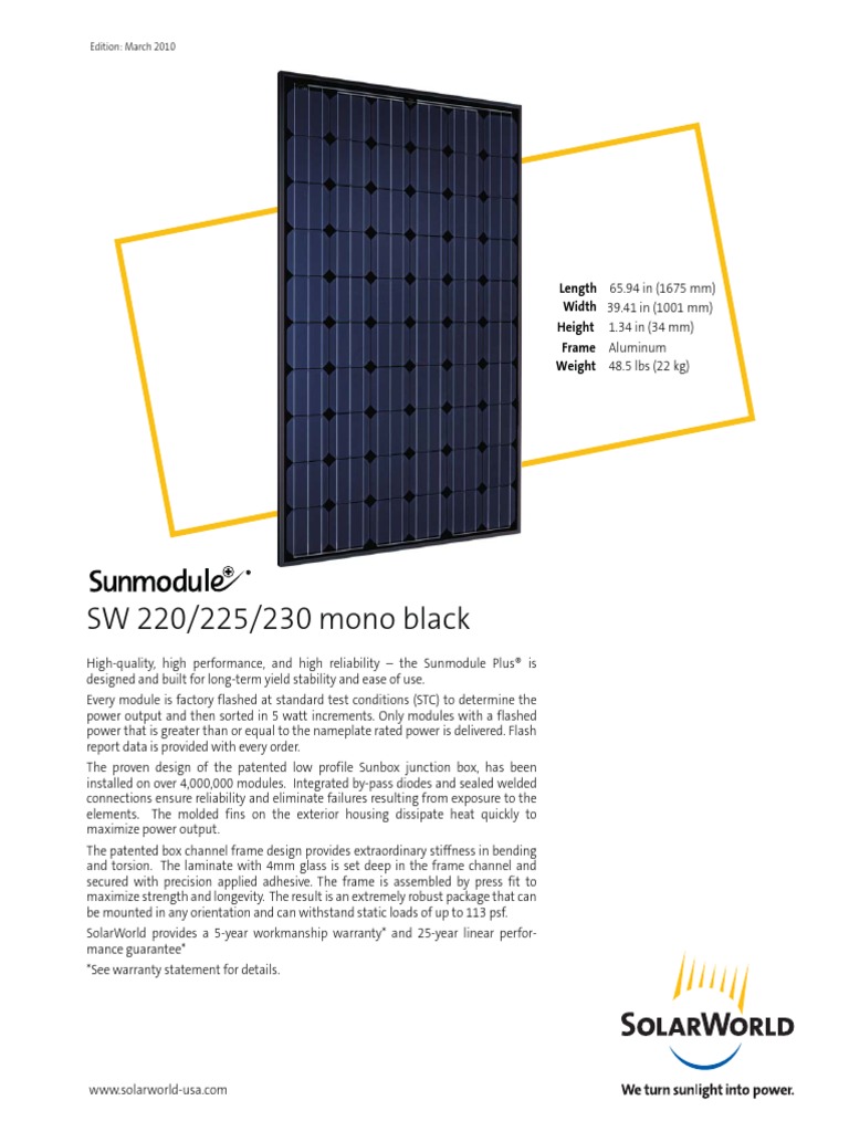 SW 220/225/230 Mono Black: Edition: March 2010 | PDF | Electrical ...